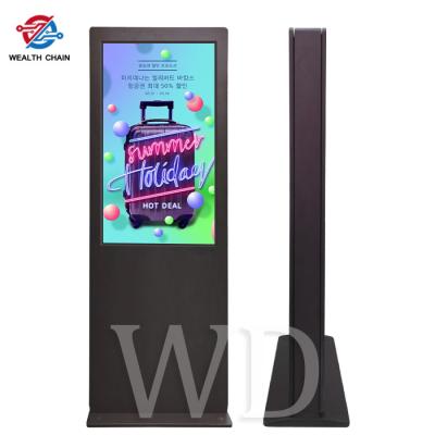 中国 WiFi Bluetooth屋外のデジタルの表記リモート・コントロール3メートルの75inch LCD 販売のため