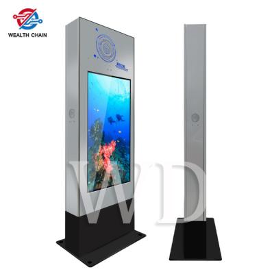 China 32“ - 65“ LCD de kiosk SS 304 van het Vertoningsnetwerk 316 Materieel de Laser Scherp Patroon van de Gevalversie Te koop