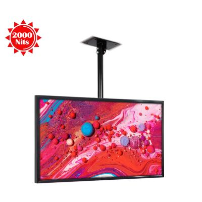 China 55in Monitor voor het venster van het opslagglas, LCD digitaal hoog helder vertoningsmodel Te koop
