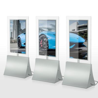 China het Tweezijdige LCD Scherm die van 1000nits 700nits voor Maniersalon adverteren Te koop