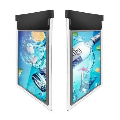 China 43inch het hangen van Tweezijdige Venstervertoning met Hoge Heldere Lcd Te koop
