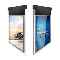 China 55in Dual Screen Poster Easy USB Update Or Network Remote Edit for sale
