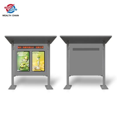 Cina Schermi doppi Digital Sigange & approvazione del FCC ROHS del CE del riparo della pioggia per le note pubbliche in vendita