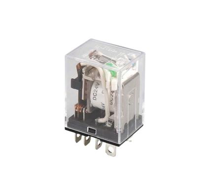China JQX-13F 2Z DC 24V Coil 10A Plug in Electromagnetic Power Relay 8 Pin 220Vac 110Vac 24Vdc 12Vdc coil for sale