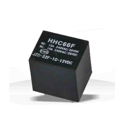China HHC66F Small Power PCB relay 10a 12v 220v for sale