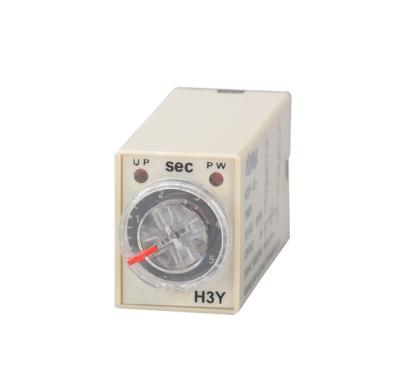 China H3Y 220V Power On Time Delay Relay Solid-State Electric Timer AC24V 220V for sale