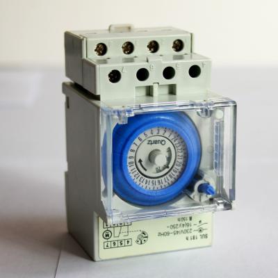 China Mechanical 24 Hour Time Switch SUL181h 220V AC/programmable electronic timer for sale