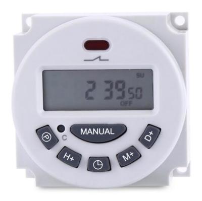 China CN101A L701 AC 220V 16A digital time switch 220VAC weekly programmable electronic timer for sale