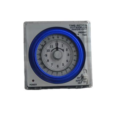 China TB-37 16A 230V Mechanical Manual Analog Delay Timer Switch Second for sale