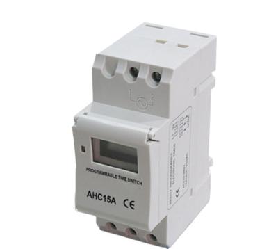 China AHC15A DC 24V programmable digital timer program switch relay switch for sale