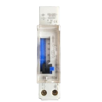 China Mechanical Analog Time Switch 24 Hour 110V/220-240VAC DIN Rail Timer Switches SUL180a for sale