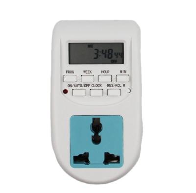 China AL-06 AC 220V -240V EU Plug Weekly plug in electronic programmable digital timer for sale