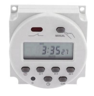 CN101A Timer Switch AC/DC 110V 220V Digital LCD Power Weekly Electrical Time Switch