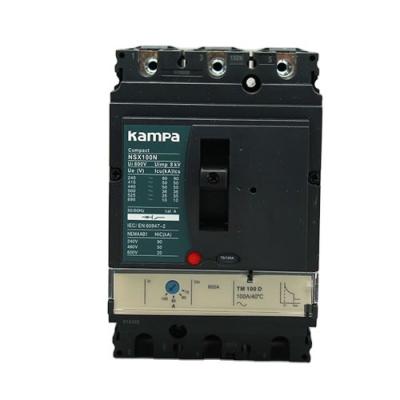 China 100N  Modle Case Circuit Breaker NSX-100N 3P for sale