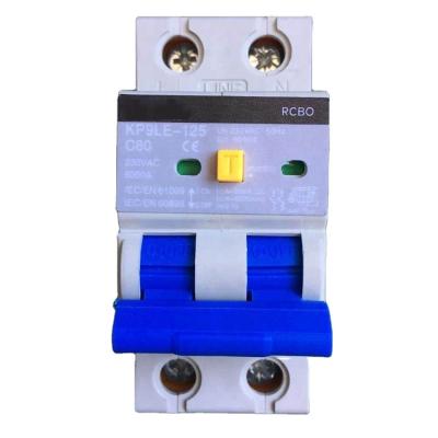 China High quality 2P 4P 6kA C20A 30mA 1P+N 3P+N RCBO circuit breaker for sale