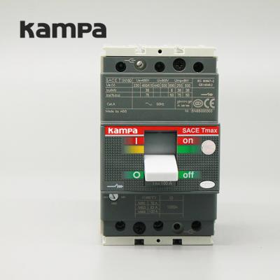 China Tmax CB Ce Certificated T1N160 Adjustable Moulded Case Circuit Breaker 3 pole 100a mccb for sale