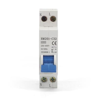 China Direct replacement HM201 C32 Miniature Electrical Circuit Breaker for sale