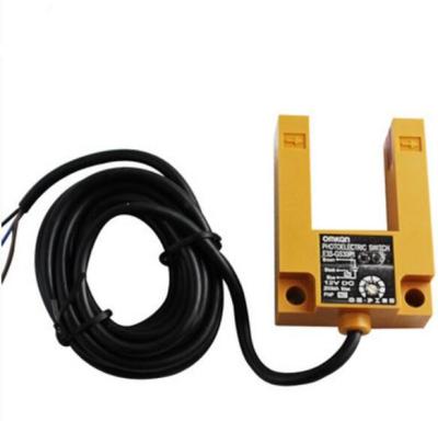 China E3S-GS30E4 E3S-GS30P1 groove photoelectric switch three-wire NPN NO normally open DC 6-36V 30cm distance for sale