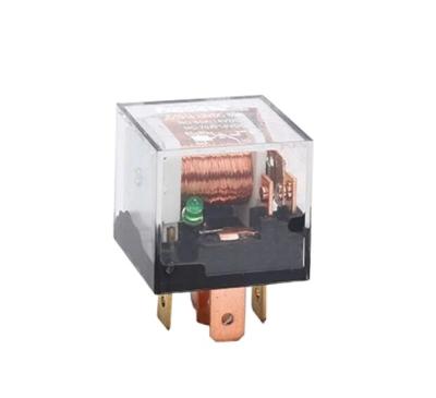 China New 80A 12V 5pins universal Car Relay 12V transparent auto relay for sale