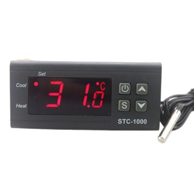 China STC-1000 LCD Digital Temperature Controller with 110/220VAC 10A Thermostat for Incubator for sale