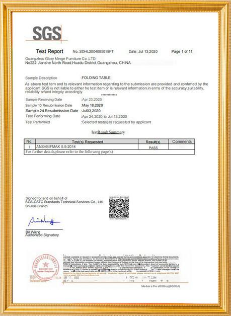  - Guangzhou Glory Merge Furniture Co.,Ltd.