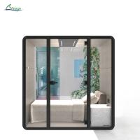 China Customizable Size Noise Reducing Work Booth 2 Power Outlets for a Comfortable and Work Environment for sale
