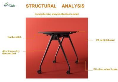 Китай Furniture Exhibitions Made Easy with Rectangular Portable Table продается