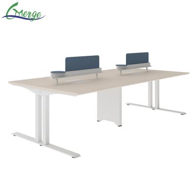 China 4 Compartments Open Space Office Workstation Perfect for Home Office Efficiency for sale