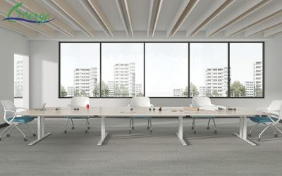 China 4 Compartments Open Space Office Workstation Perfect for Home Office Efficiency for sale