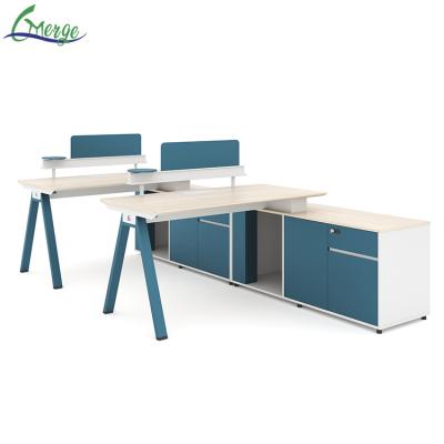 China 2 Shelves Open Space Workstation of Office for Collaborative Spaces for sale
