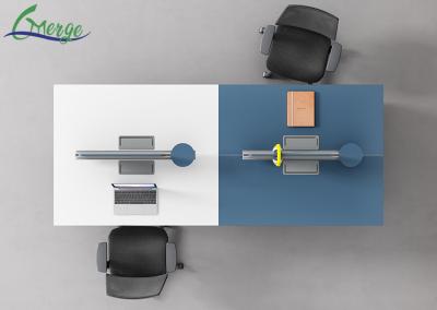China 2 Shelves Open Space Workstation of Office for Collaborative Spaces for sale