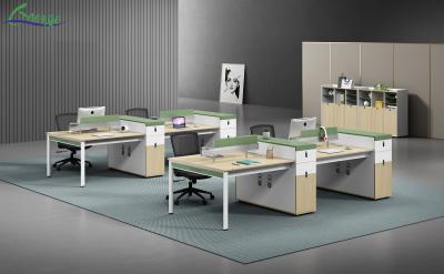 China Create a Productive Home Office with Open Space Office Workstation and 2 Drawers for sale