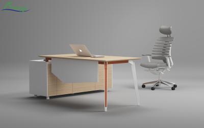 China Upgrade Your Workspace with Open Space Office Workstation 2 Drawers and Customizable Options for sale