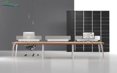 China Upgrade Your Workspace with Open Space Office Workstation 2 Drawers and Customizable Options for sale