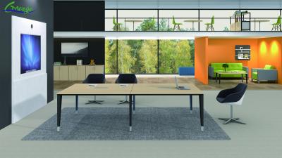 China Assembly Required Office Workstation Of Open Space with 2 Shelves for sale