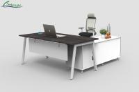 China 4 Compartment Open Space Office Workstation for Collaborative Environments for sale
