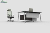 China 4 Compartment Open Space Office Workstation for Collaborative Environments for sale