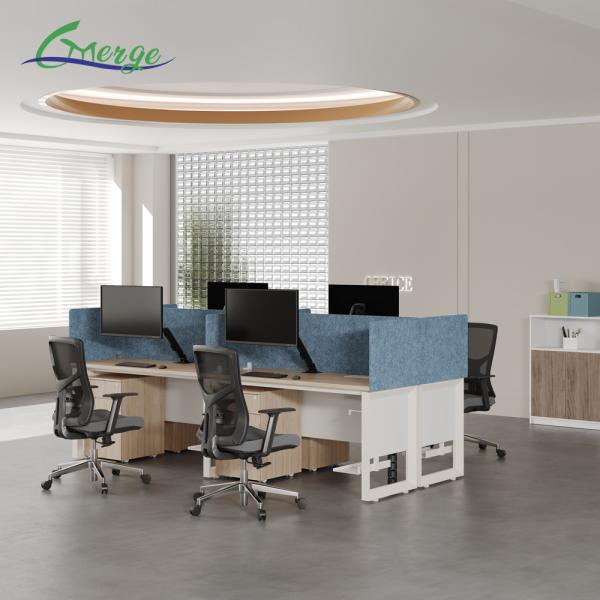 Quality 2400~3200L*1200~1600W*750H mm Office Workstation Of Open Space for Comfortable Work Environment for sale