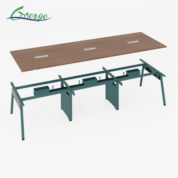Quality Conference Desk Office Conference Table with Capacity Options in Rectangular for sale