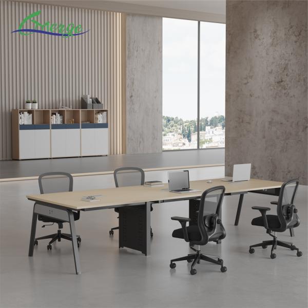 Quality Conference Desk Office Conference Table with Capacity Options in Rectangular for sale