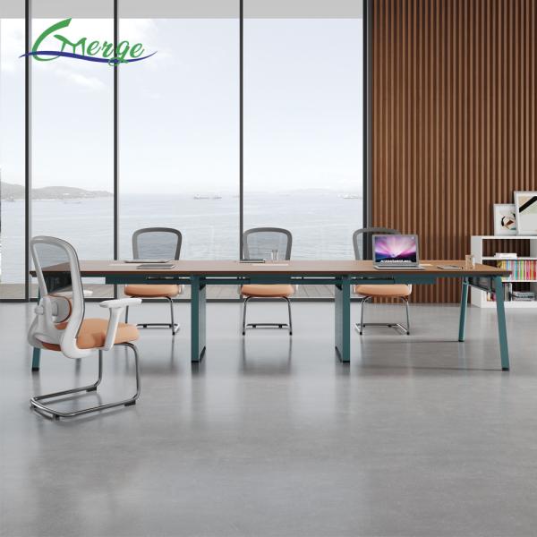Quality Conference Desk Office Conference Table with Capacity Options in Rectangular for sale