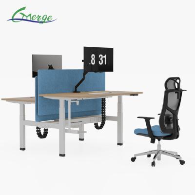 China Effortlessly Switch Between Sitting and Standing with Uplift Electric Sit-Stand Desk 4 Memory Presets Optional Colors for sale