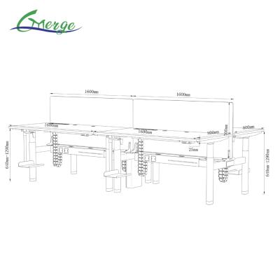 China Revolutionize Your Work Office with Uplift Intelligent Lifting Desk in Customized Size for sale