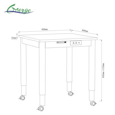 Китай Революционируйте свое рабочее пространство с подъемным столом в современном стиле и вместимостью в 355 фунтов. продается