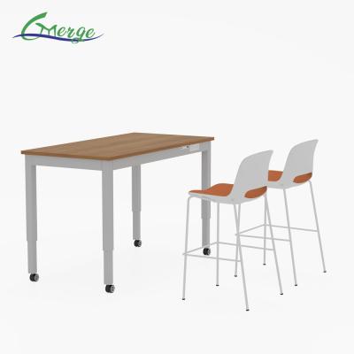 China Customized Size Uplift Motorized Adjustable Desk Must-Have for Office Furniture Solutions for sale