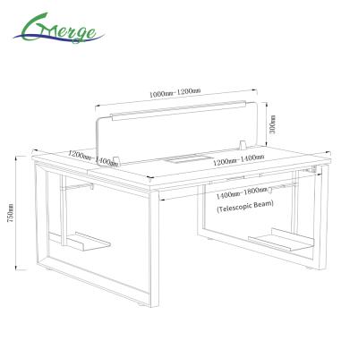 Китай Современные варианты рабочих мест в офисах открытой планировки для совместной работы продается