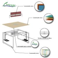 China Modern Open Space Office Workstation Options for a Collaborative Office Solution for sale