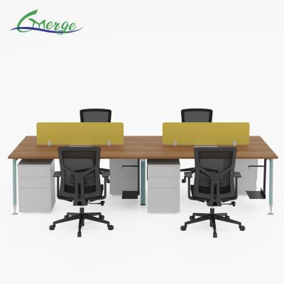 China Office Workstation Of Open Space Enhance Your Office with Multiple Shelf Options and Furniture for sale