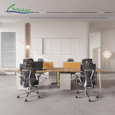 China Office Workstation Of Open Space Enhance Your Office with Multiple Shelf Options and Furniture for sale