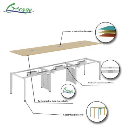 China Sleek And Professional Office Conference Table High Capacity Scratch-resistant Surface Durability for sale